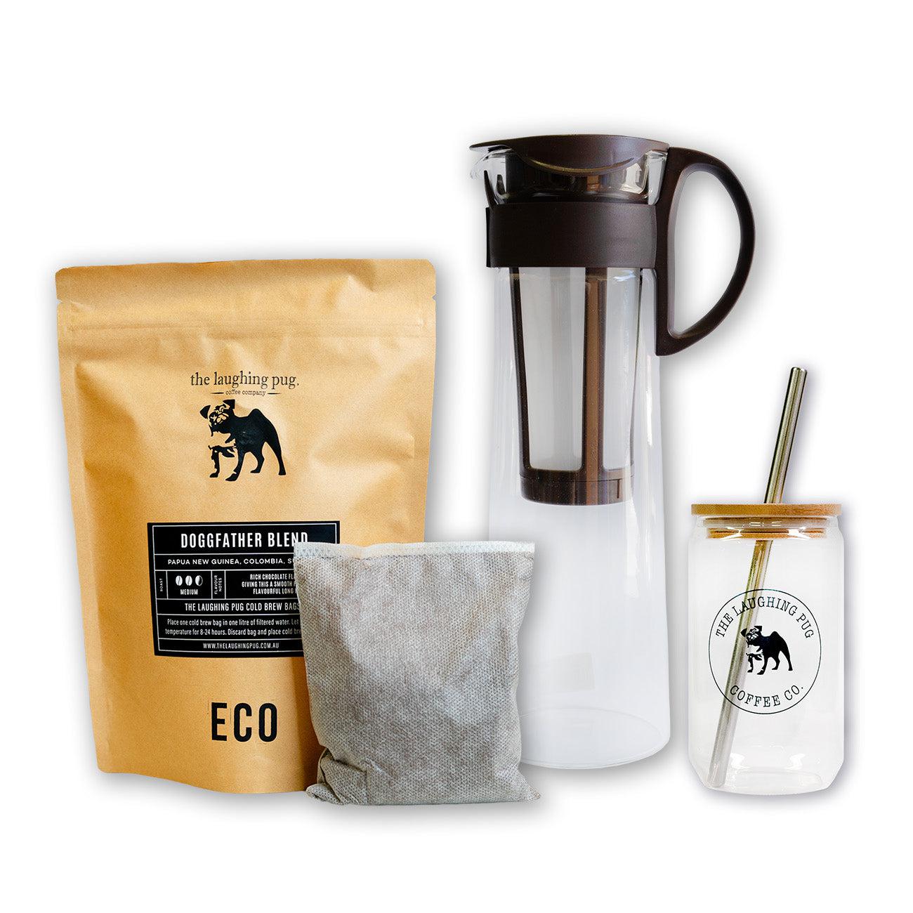 Easy Cold Brew Bundle – The Laughing Pug Coffee Co