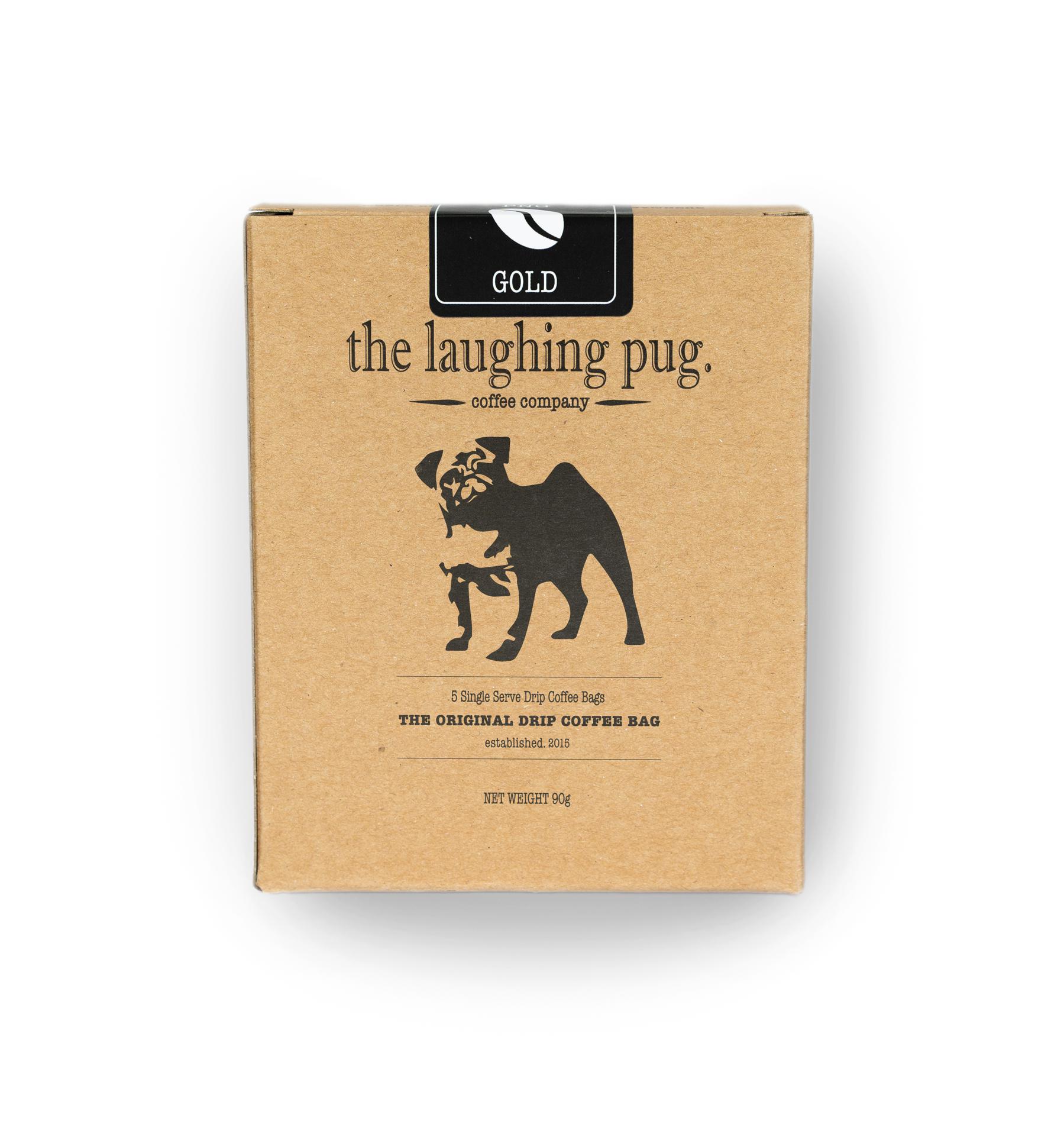 Individually foiled Drip Coffee Bags – The Laughing Pug Coffee Co